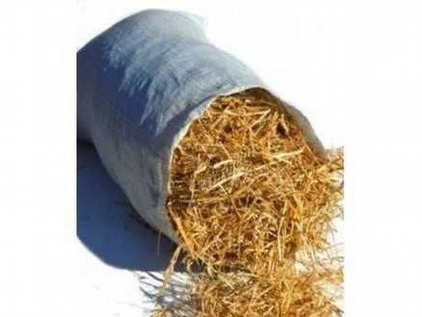 Солома сено в мешках 2023г