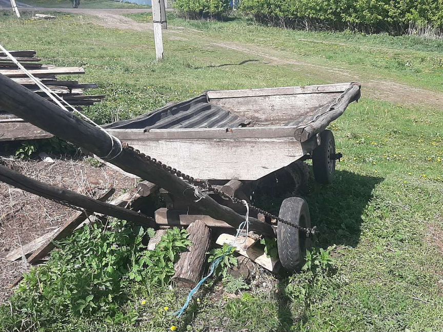 Телега для лошади