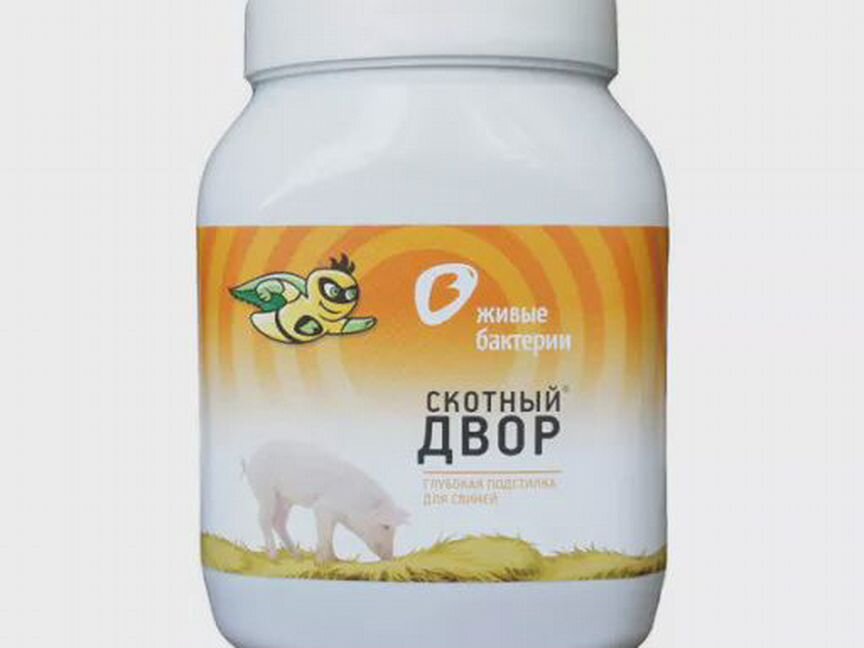 Глубокая подстилка для свиней, Скотный двор, 500 г