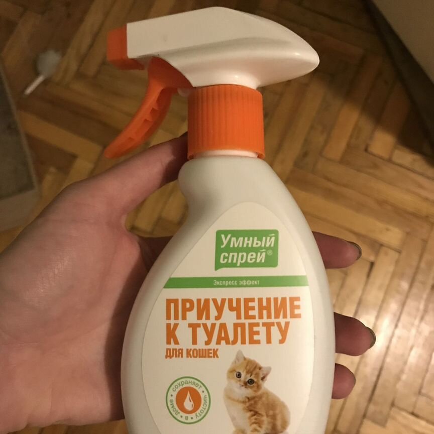 Спрей для приучения к лотку