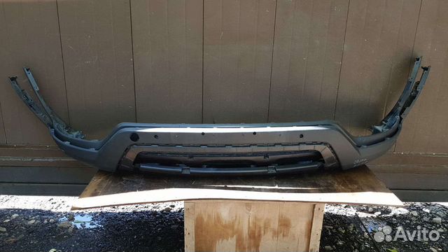 Юбка/Спойлер переднего бампера Hyundai Santa Fe 3 купить в Москве ...