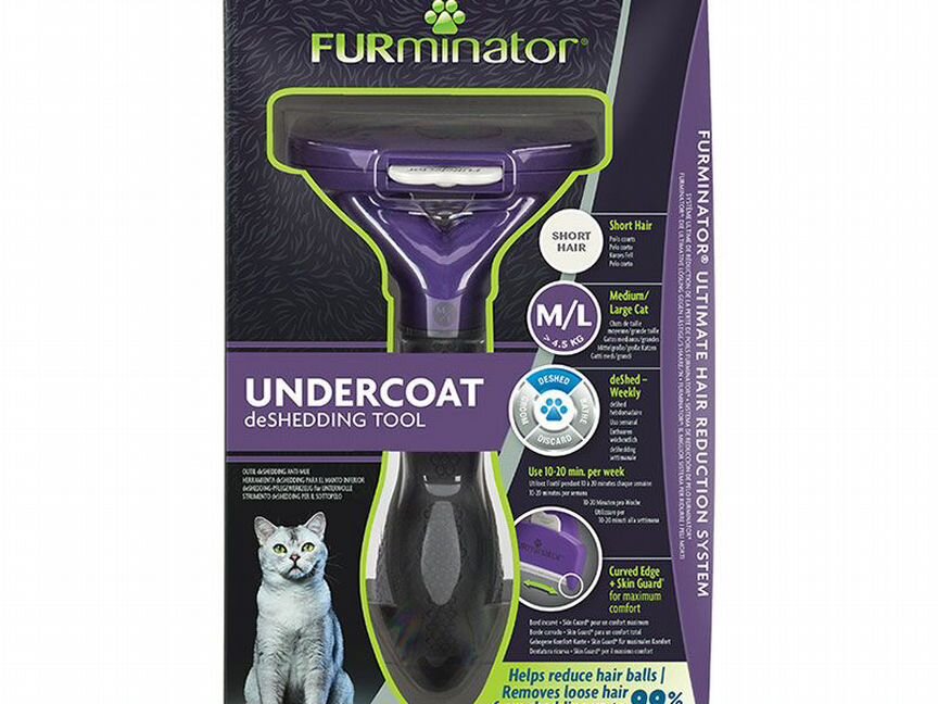 FURminator для крупных короткошерстных кошек