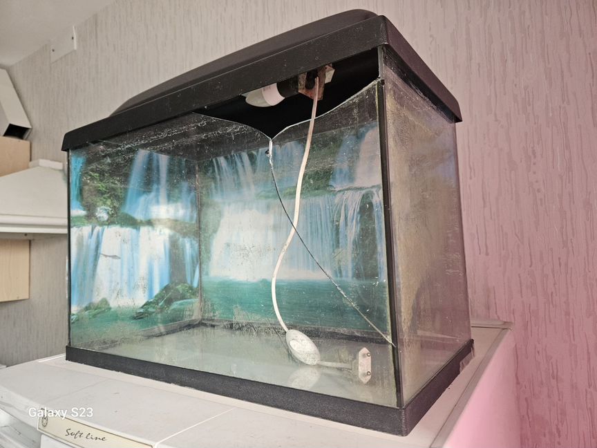 Аквариум 45 литров (разбит)