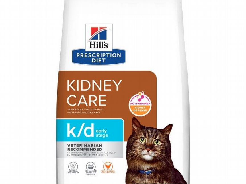 Hill's Kidney Care для кошек лечебный
