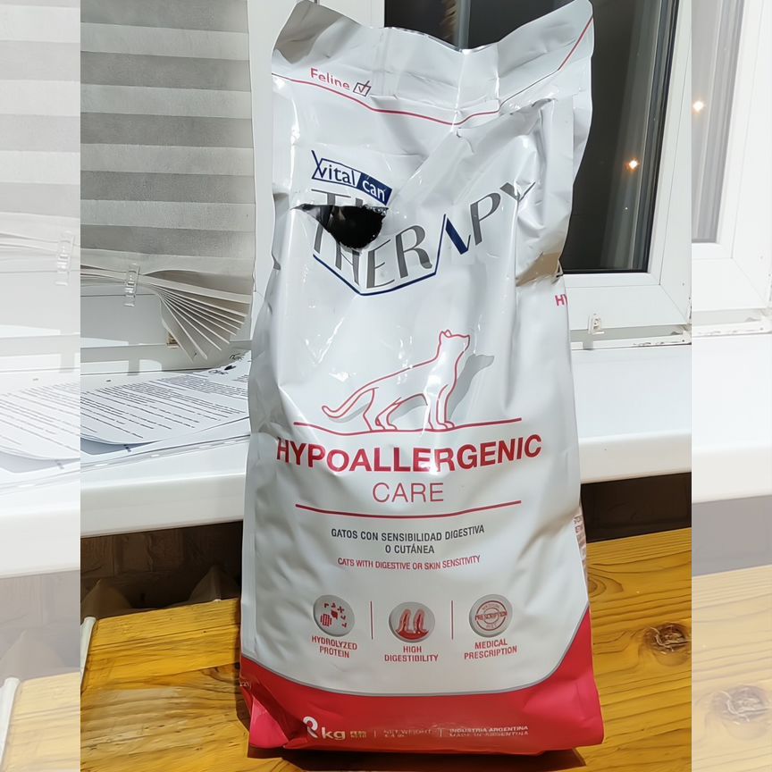 Корм для кошек VitalCan hypoallergenic care