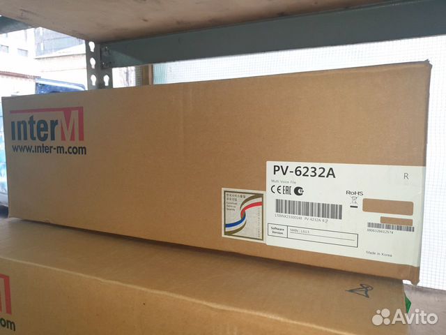 Новый цифровой магнитофон PV-6232A (inter-M) купить в Москве | Электроника | Авито