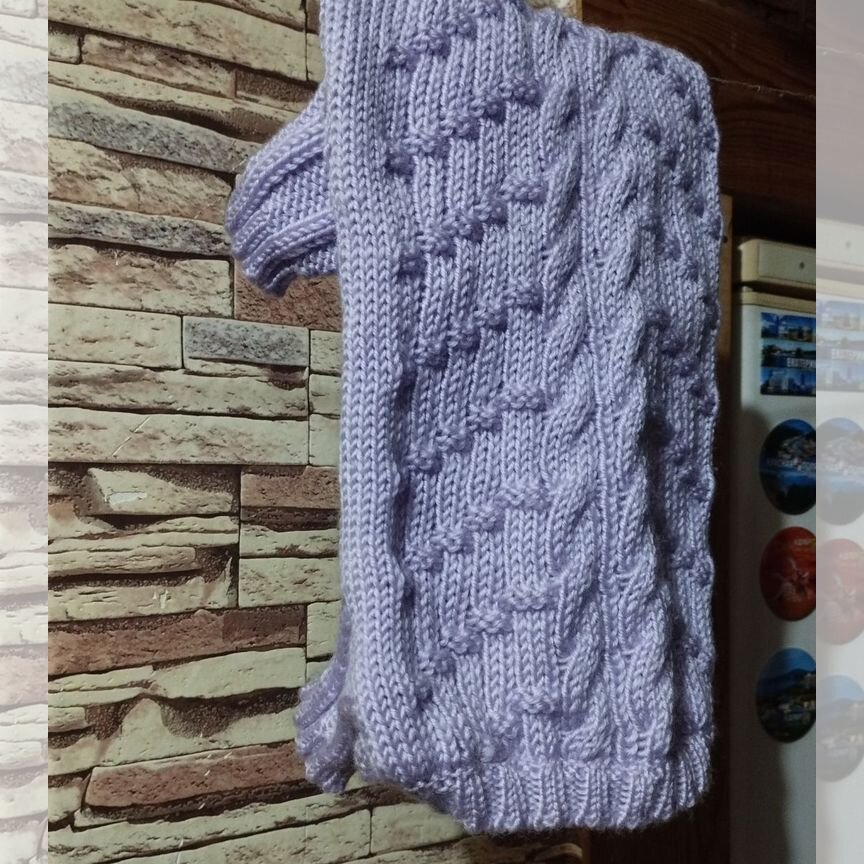 Вязаный комбинезон