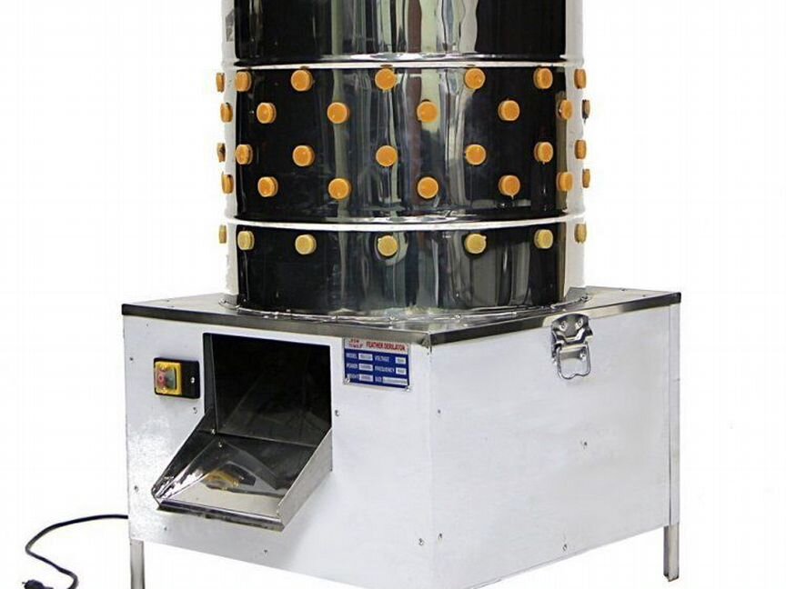 Перосъёмная машина NT-600А для кур, уток и гусей