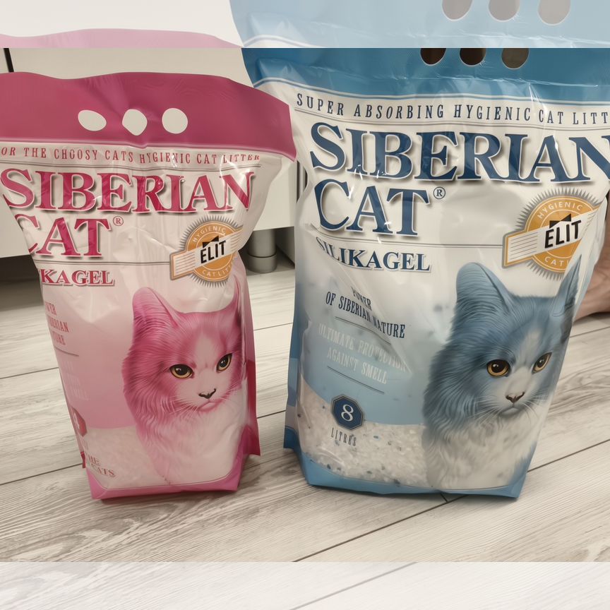 Наполнитель для кошачьего туалета силикагель