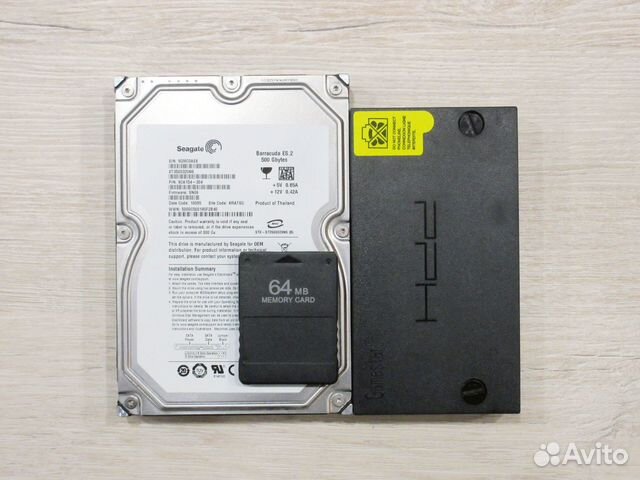PS2 Fat Network Adaptor + Карта + HDD 500Gb + 250 купить в Санкт ...