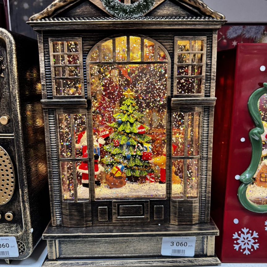 Фонарь новогодний