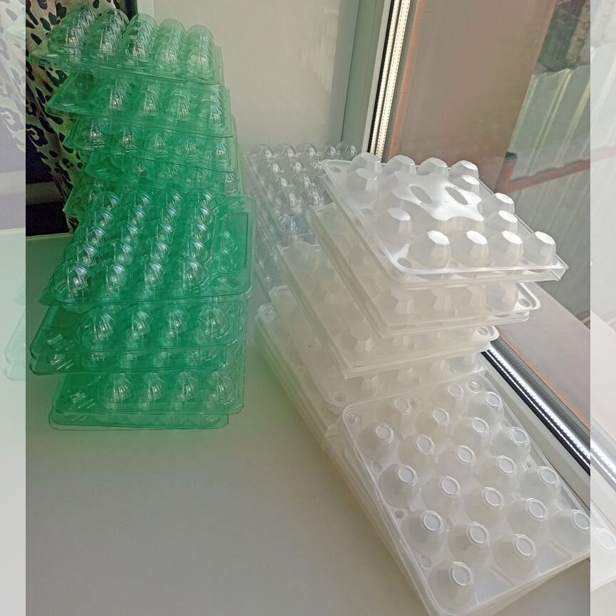 Лотки ячейки для перепелиных яиц