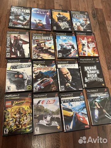 Диски на sony playstation 2 купить в Старой Купавне | Электроника | Авито