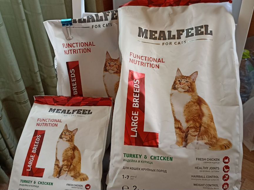 Сухой корм для кошек Mealfeel L
