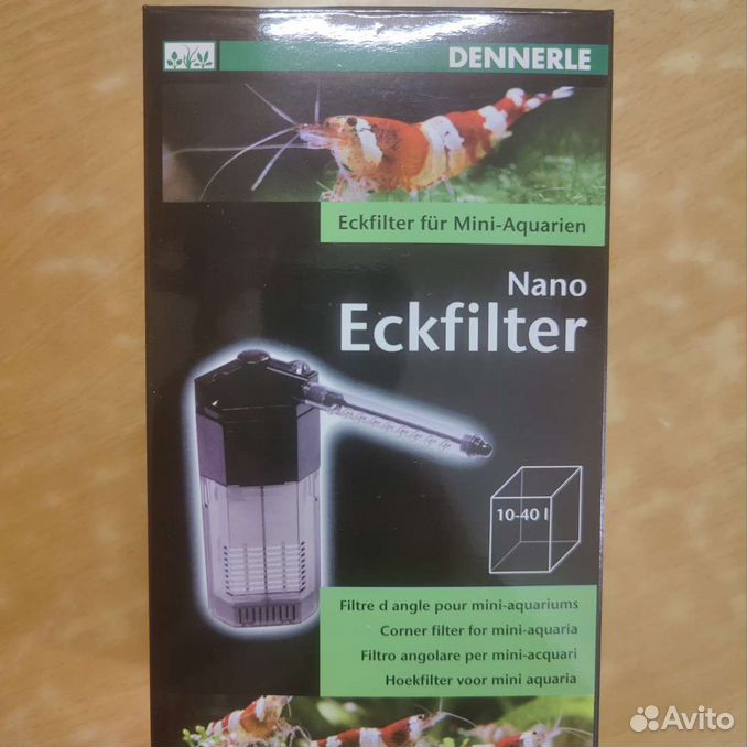 Внутренний фильтр dennerle nano eckfilter