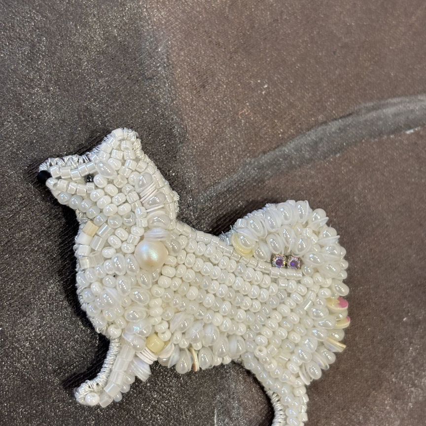 Брошь ручной работы