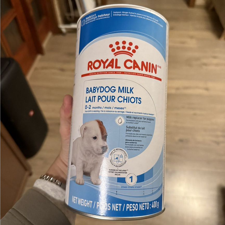 Корм для щенков royal canin babydog milk молоко