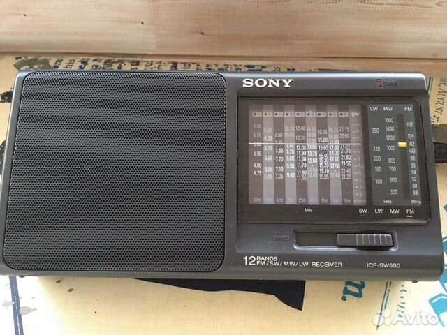 Sony ICF-SW600, аналоговый радиоприёмник купить в Санкт-Петербурге ...