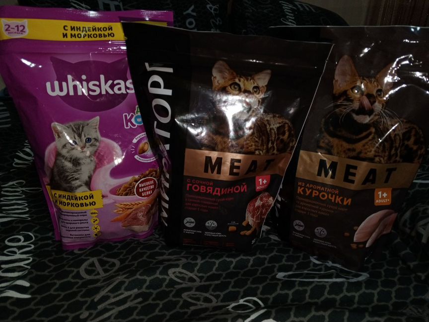 Сухой корм для кошек