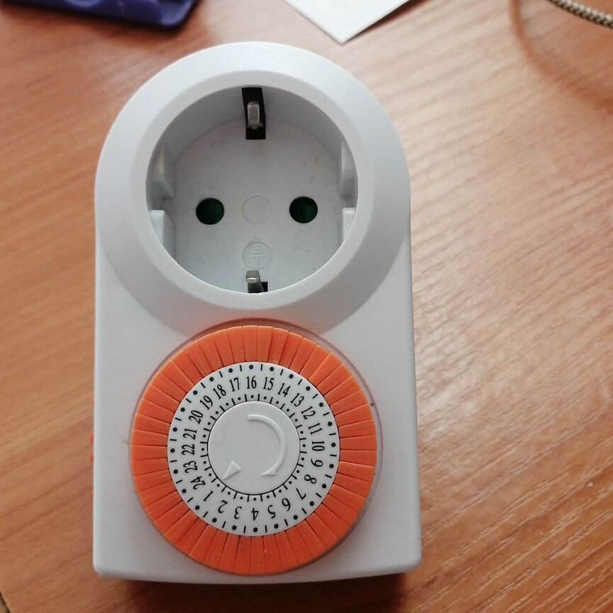 Розетка с таймером
