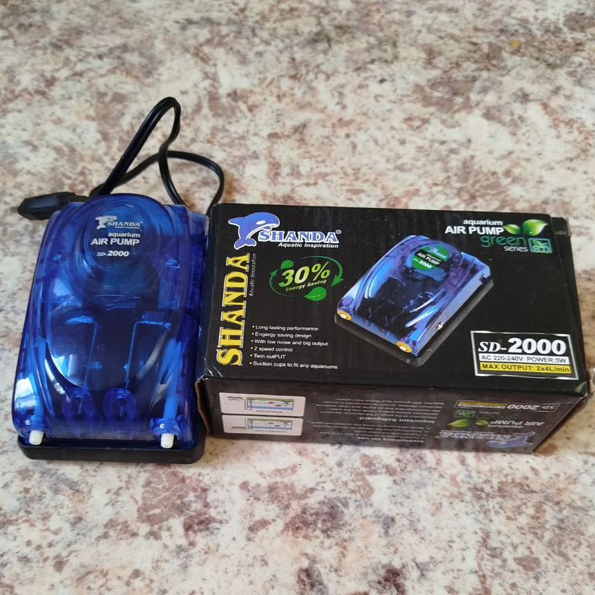 Компрессор для аквариума Shanda sd-2000