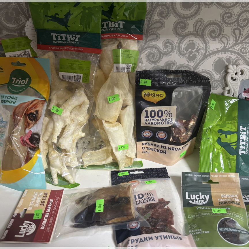 Лакомства для собак