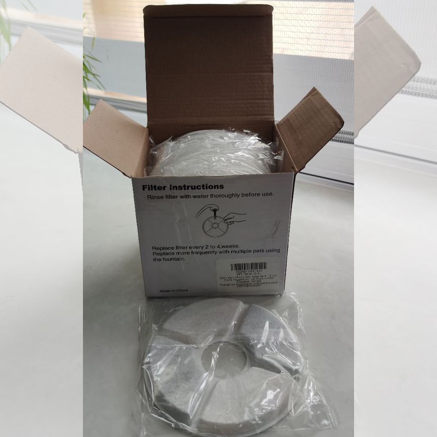 Фильтр для фонтана 10 штук