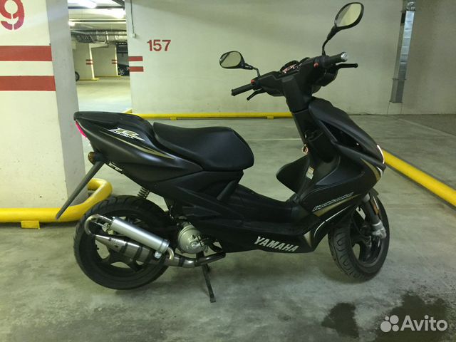 Yamaha Aerox. Состояние нового купить в Москве | Транспорт | Авито