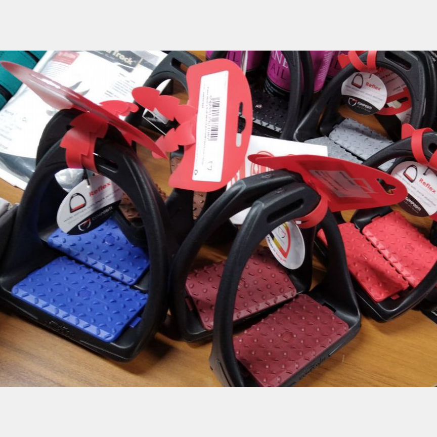 Стремена с широкой платформой новые