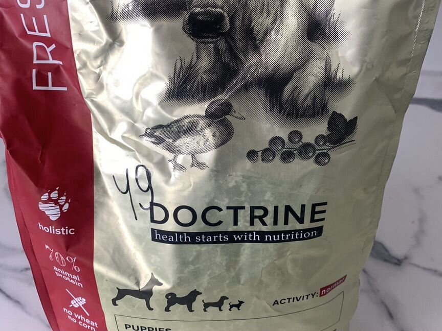 Корм для щенков Doctrine holistic
