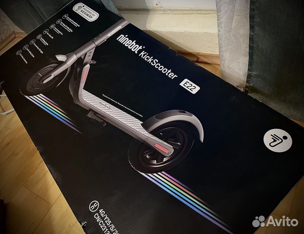 Электросамокат новый Ninebot KickScooter E22 grey купить в Москве ...