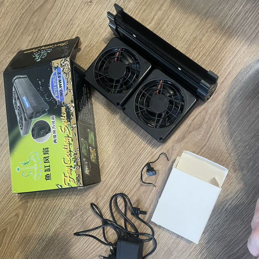 Вентилятор охлаждения аквариума