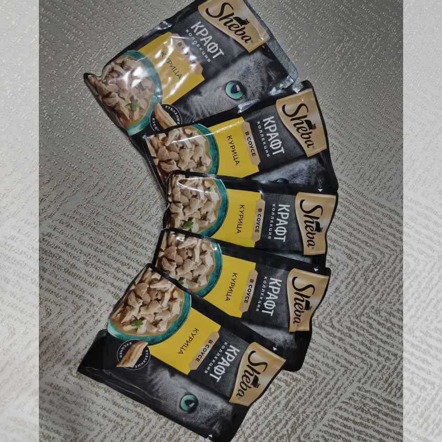 Влажный корм для кошек sheba