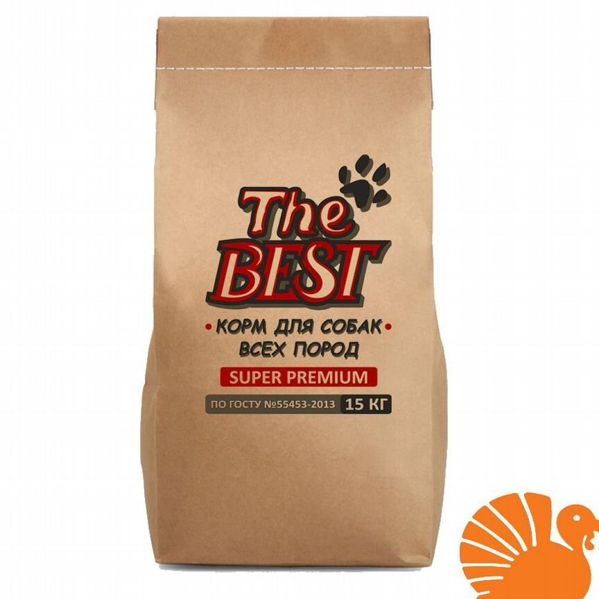 Корм для собак The Best Индейка