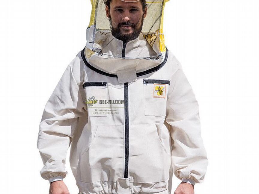 Костюм пчеловода Евро-Стиль (куртка, сетка и карма