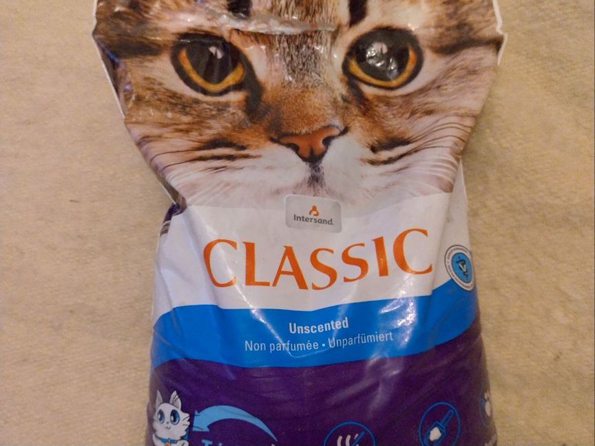Наполнитель classic intersand unscented 7кг