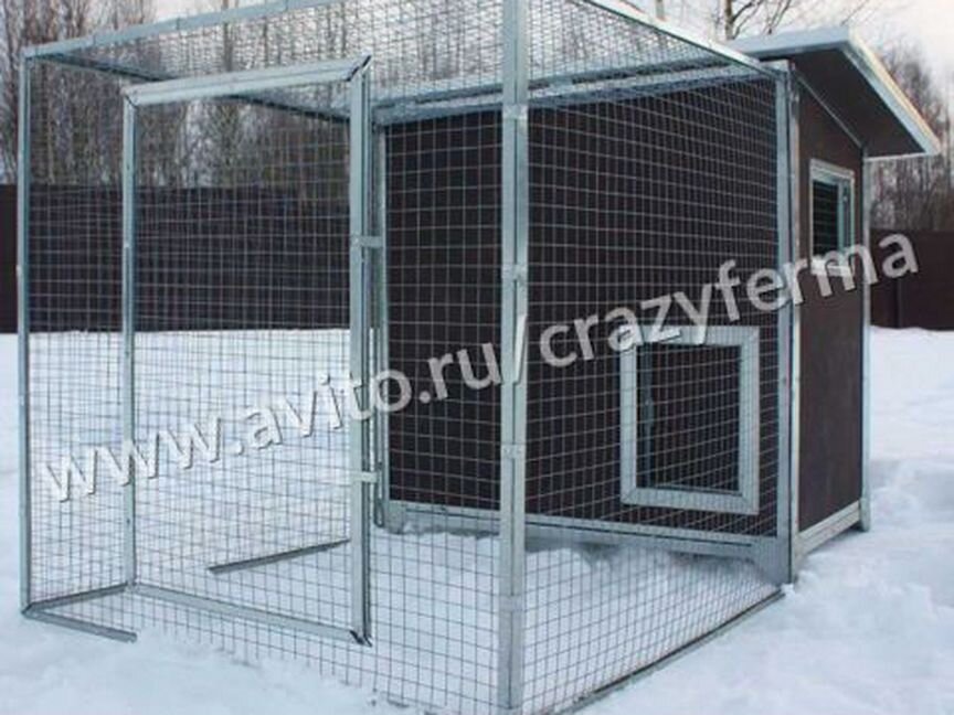 Курятник к выгулу