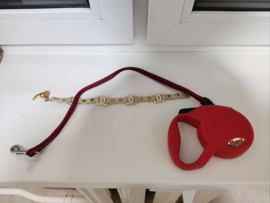 Рулетка Flexi красная