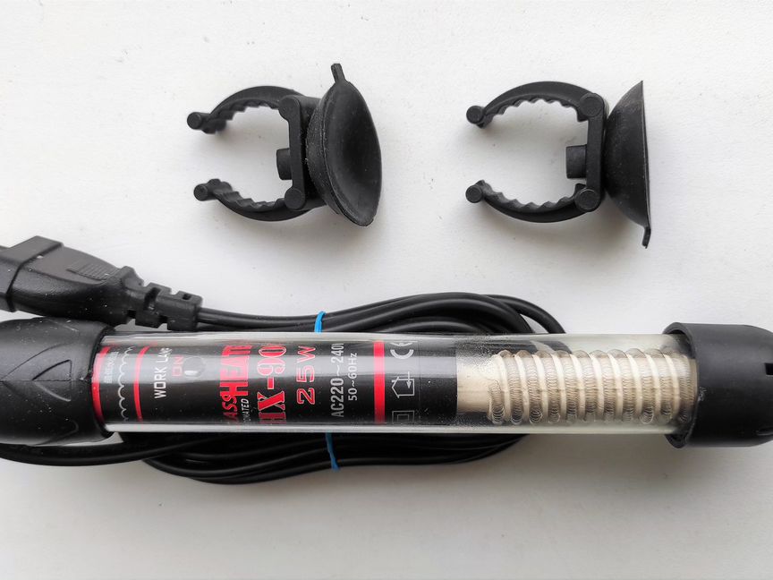 Аквариумный водонагреватель 25W