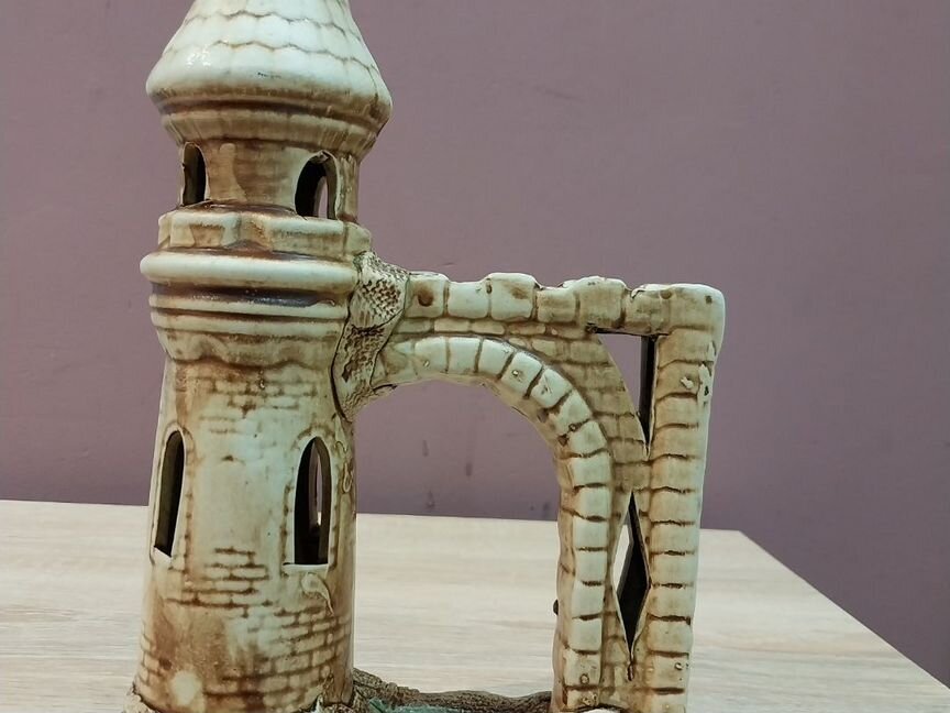 Грот для аквариума домик замок
