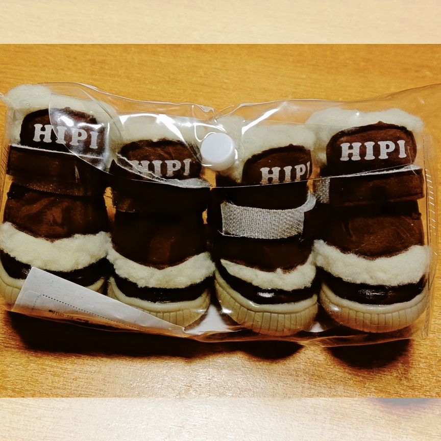 Обувь для маленьких собак зимняя