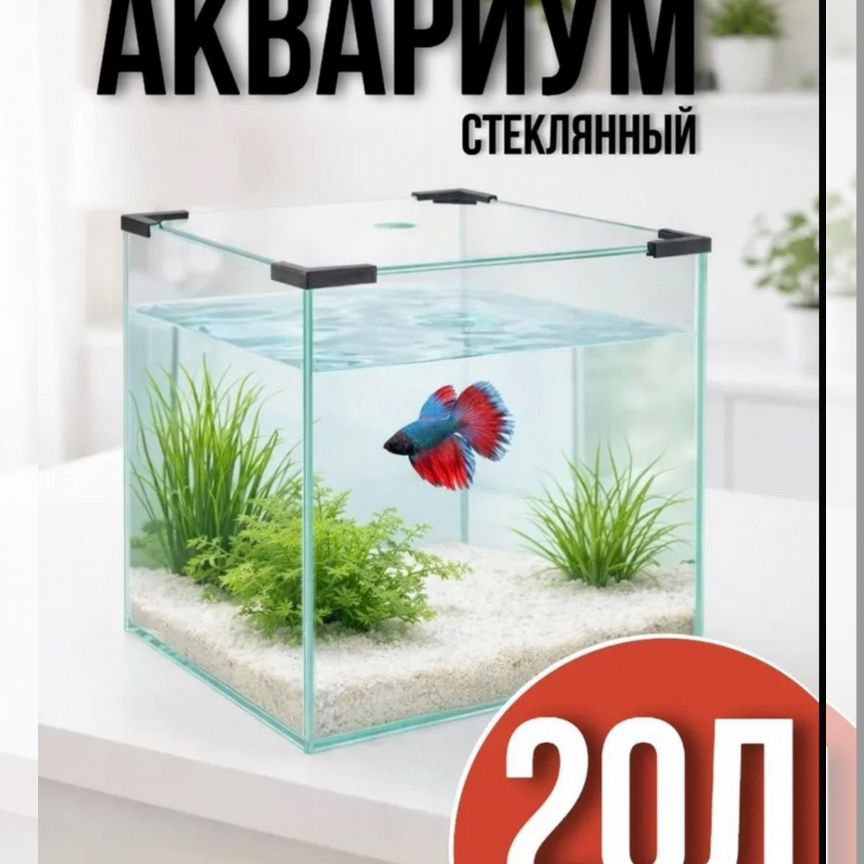 Аквариум с аксессуарами