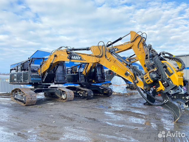 Экскаватор-харвестер sany SY245F с головкой H7HD купить в Вологде | Транспорт | Авито