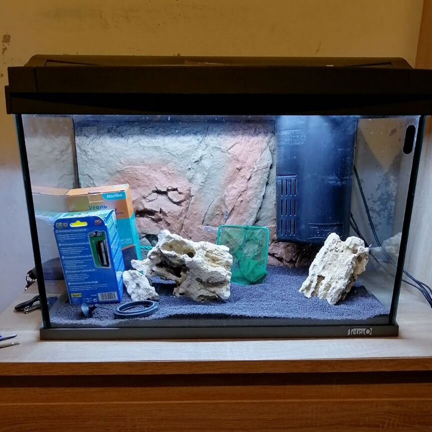 Аквариум б/у. Tetra AquaArt День/ночь 60L