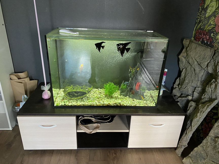Аквариум с тумбой 150 литров