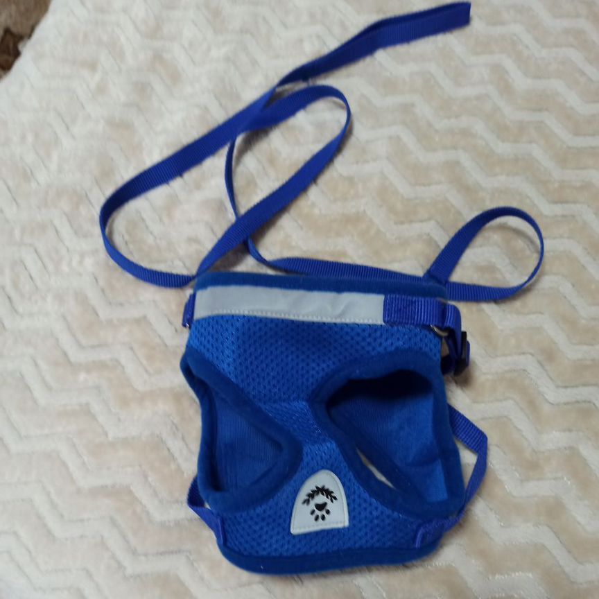 Нагрудник с поводком для маленьких собак