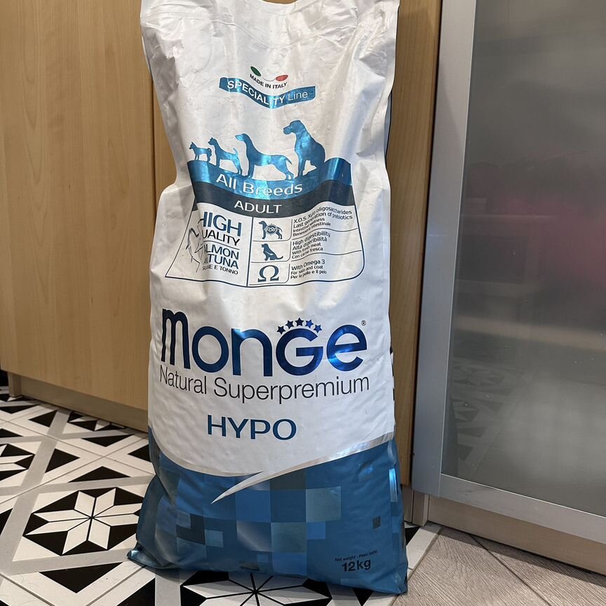 Корм для собак Monge Hypo 6 кг