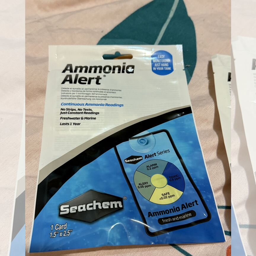 Тесты для воды на аммиак и на ph для аквариума