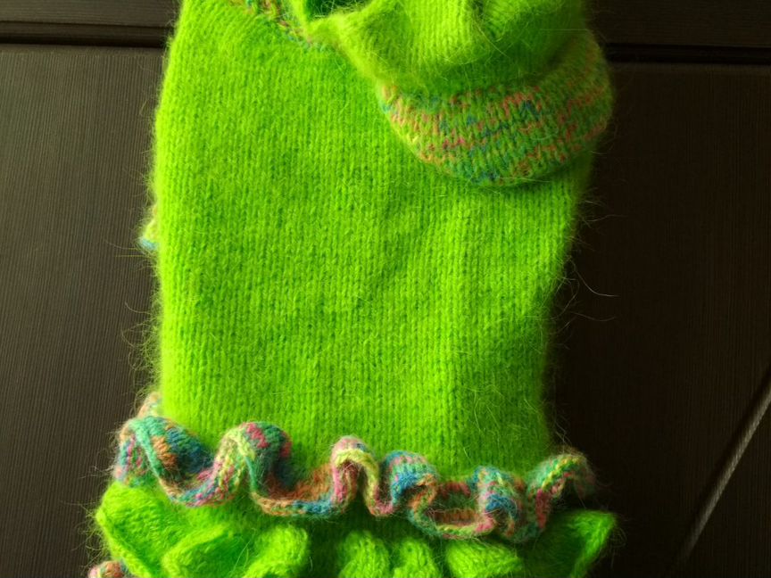 Вязаная одежда для собаки