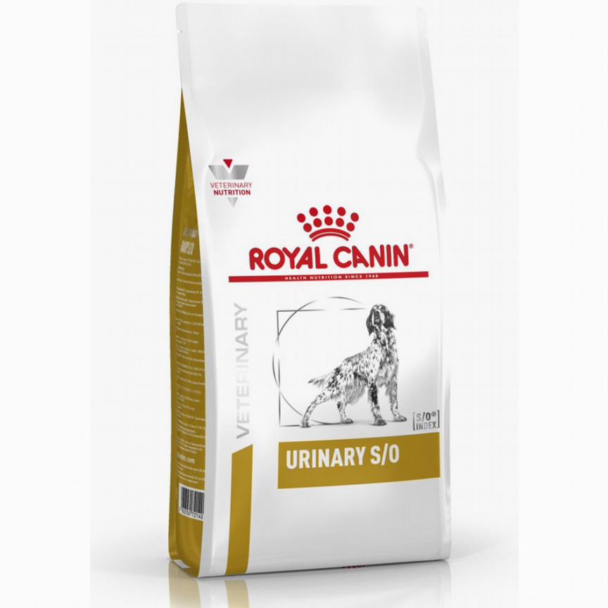 Корм д/собак Royal Canin Urinary S/O Dog, 13кг